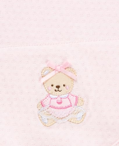 Little Me Unisex Baby Swaddling Receiving Blankets, Pink, One Size