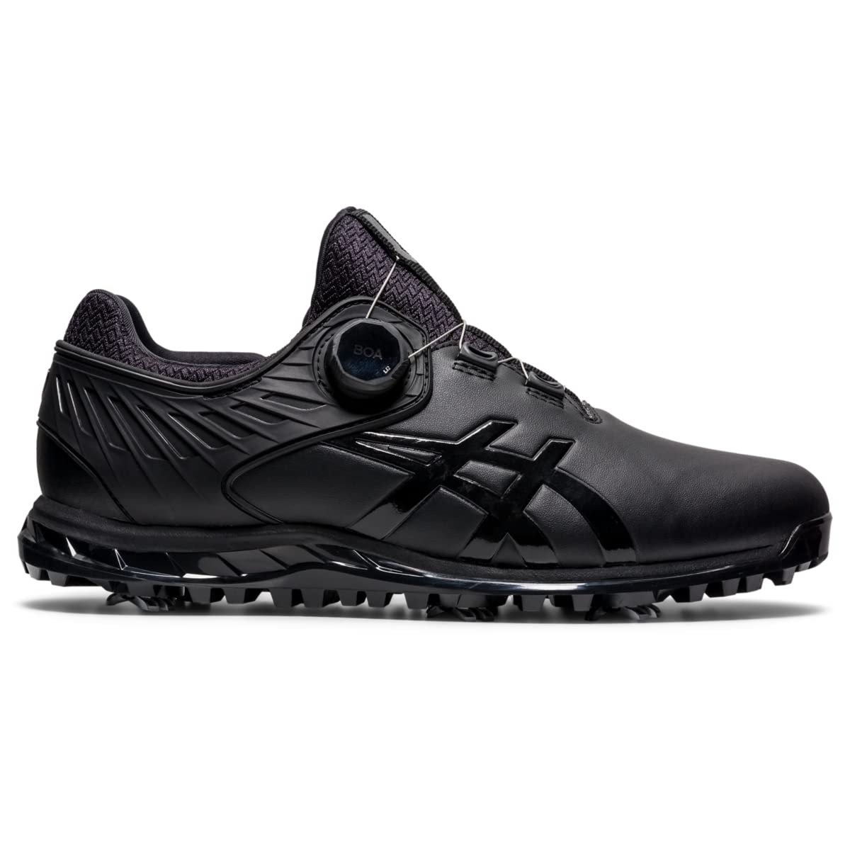 ASICS Men's Gel-ACE PRO 5 BOA Golf Shoes, 9, Black/Black