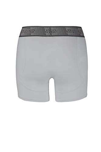 Mizuno Women's Aero Vent Padded Sliding Short, Grey, Small