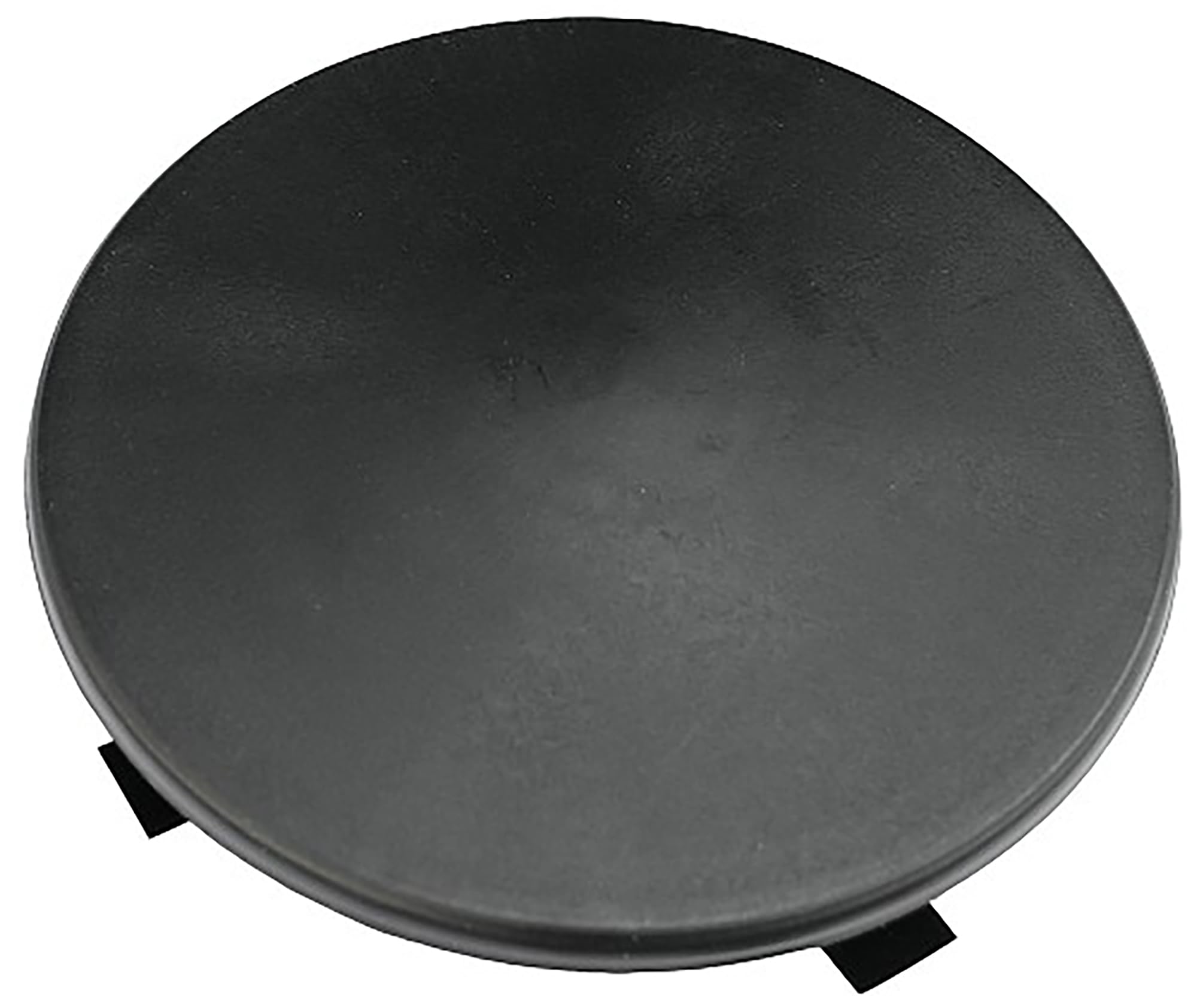 Deltech Manufacturing 6-1/2" Round Light Pole Top Cap- Black Plastic
