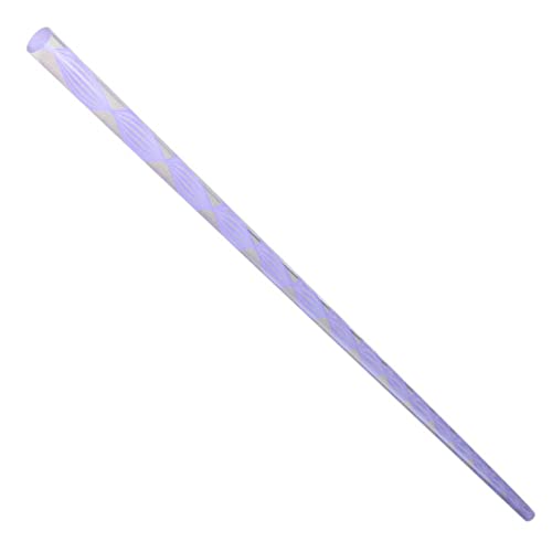 Fielect Light Purple Line Acrylic Round Rod Standard Plexiglas Tolerance Lightweight for DIY 10mm Diameter 500mm Height 1Pcs
