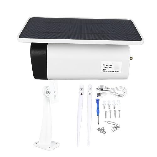 Dioche Wireless WiFi HD Full Color Night Solar Security Camera IP67 Waterproof Outdoor Surveillance