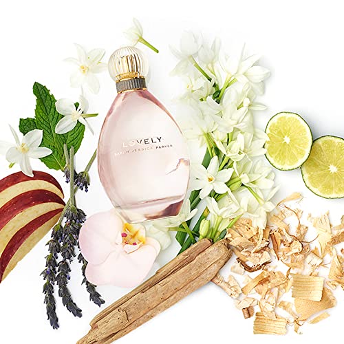 Lovely By SJP Gift Set For Women - Classically Charming, Ultra-Glamorous Scent - Silky White Amber Fragrance With Powdery, Intimate Notes - Includes Perfume Spray And Body Lotion - 2 Pc