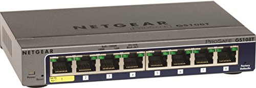 Prosafe 8port Gig Smart Switch Gs108tv2