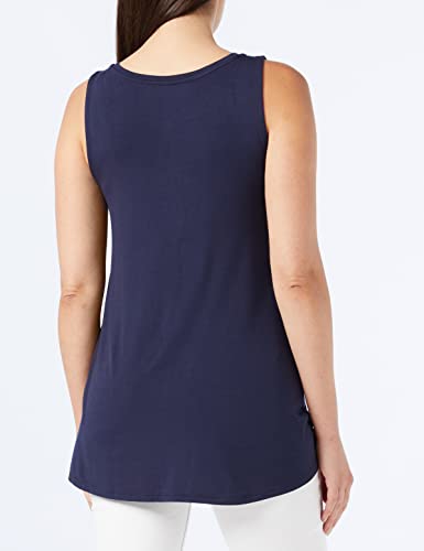 Amazon Essentials Women's Swing Tank (Available in Plus Size), Navy, Large