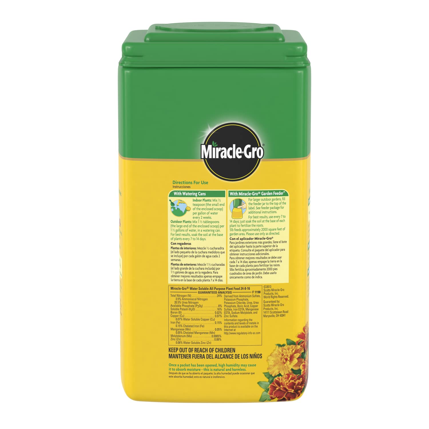 Miracle-Gro Water Soluble All Purpose Plant Food