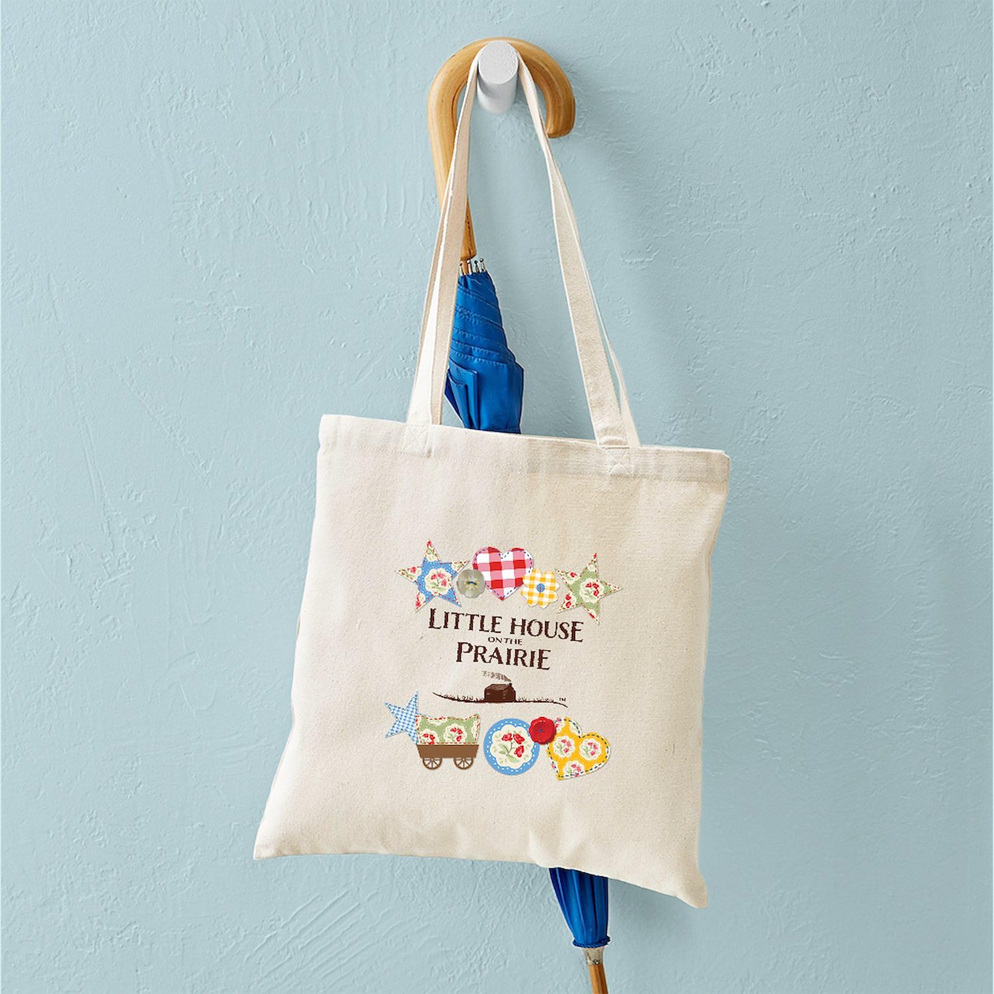 CafePress Little House On The Prairie Canvas Tote Shopping Bag