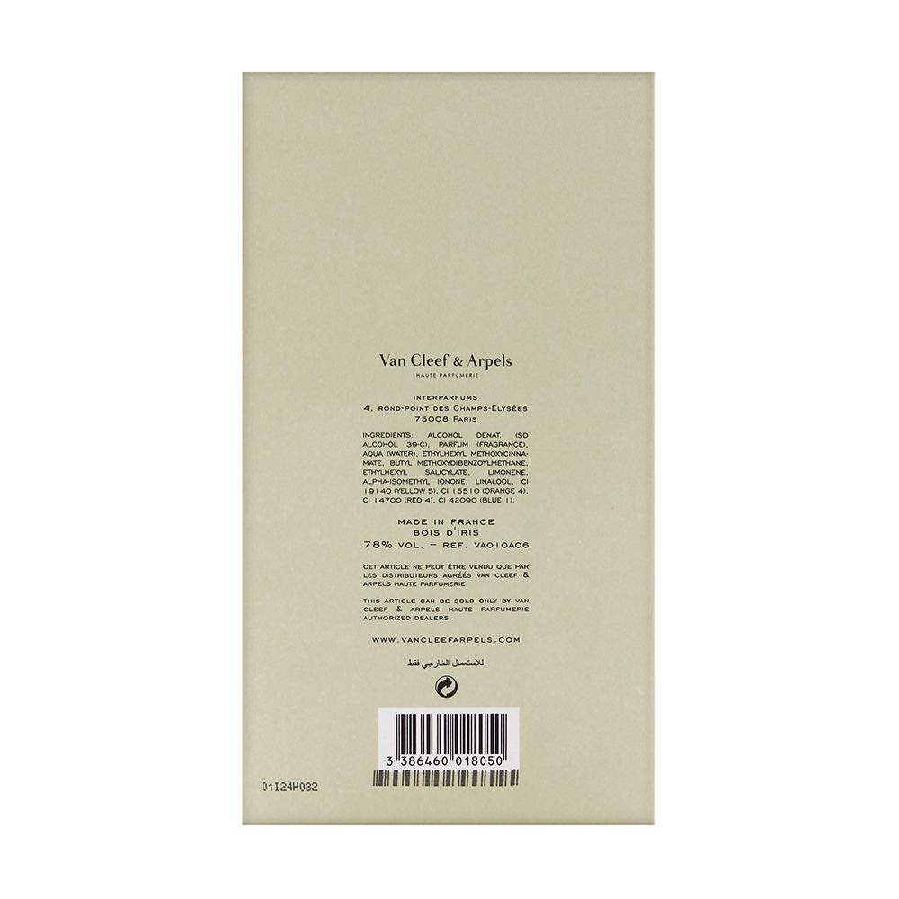 Van Cleef & Arpels Bois D'iris Women's Edp Spray, 2.5 Ounce