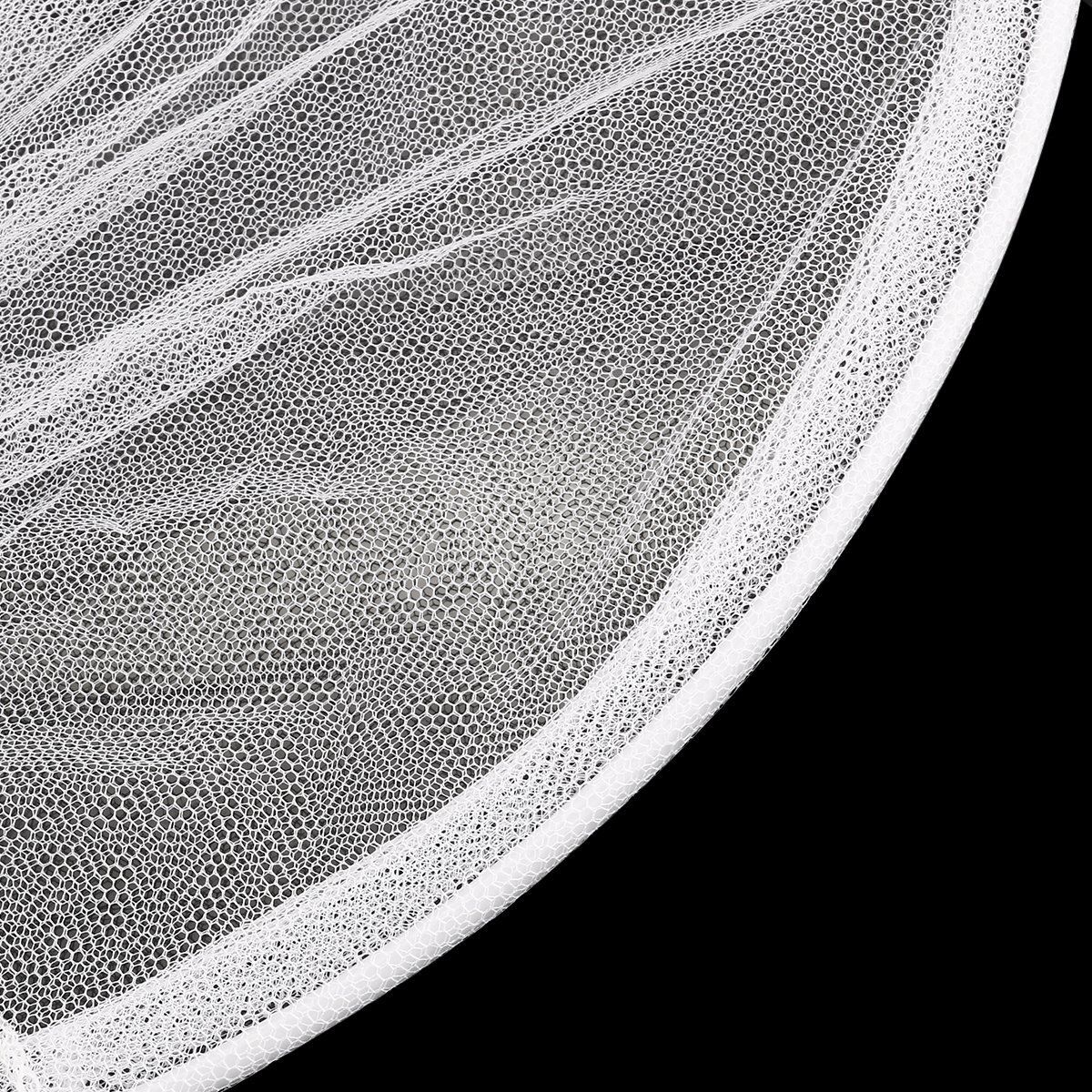 Mosquito Net - Foxnovo Toddler Bed Crib Canopy Mosquito Netting (White)