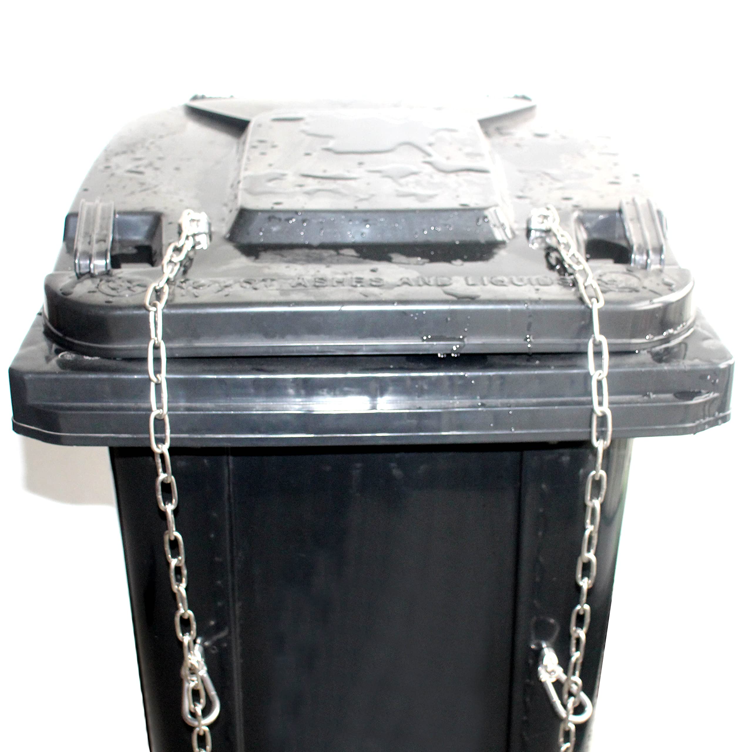 NEMCUHE Garbage Can Security Strap, Drilling Required, Keep Lid Closed