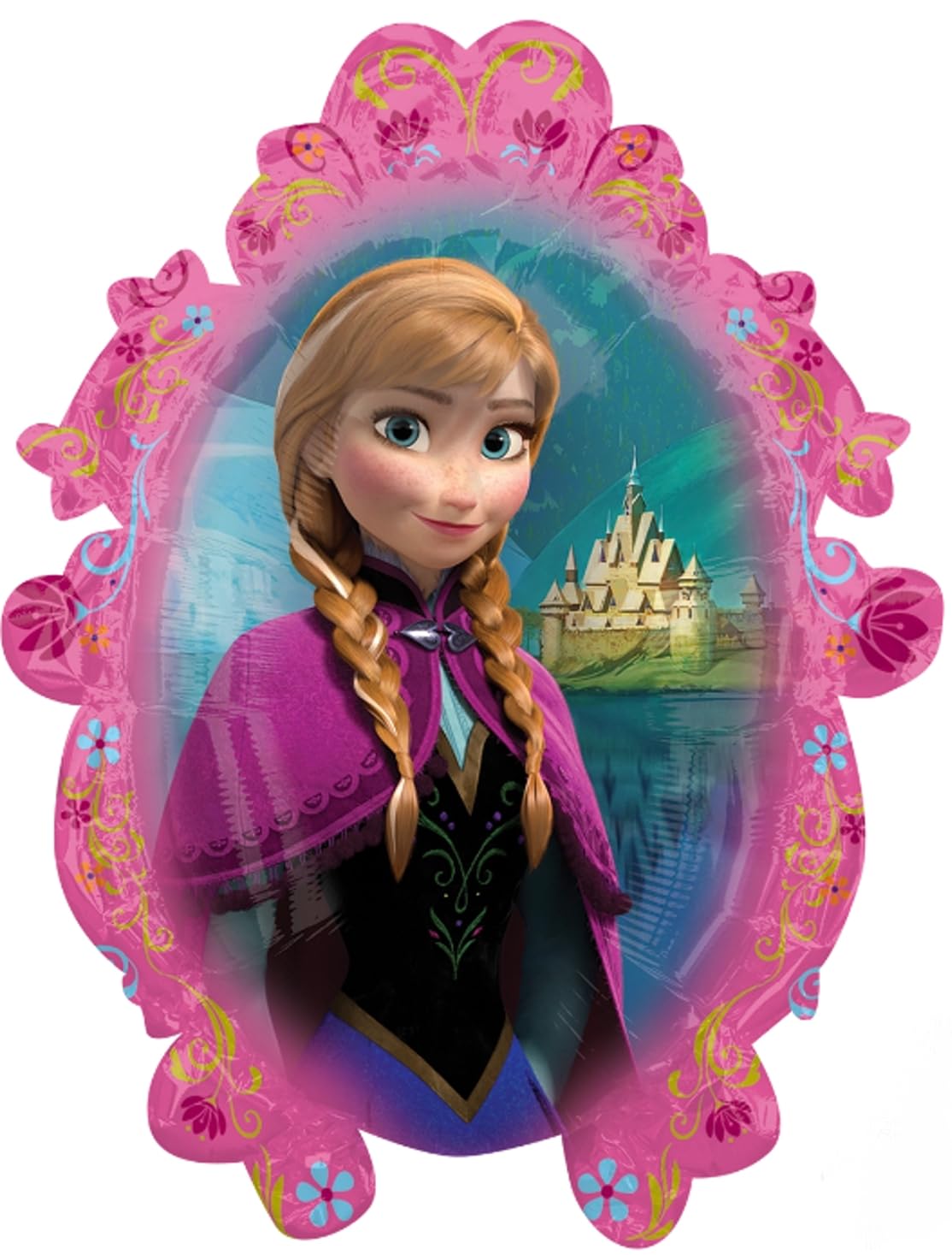 Disney Frozen Birthday Balloon Bouquet - 10 Pieces