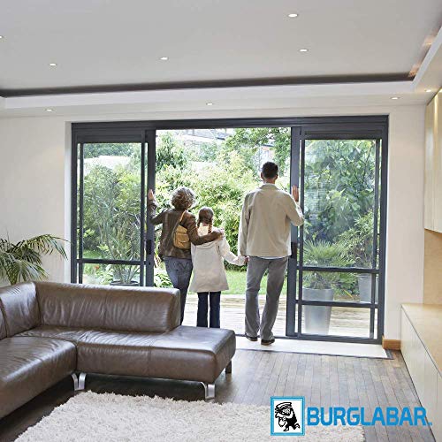 Burglabar 2 Pack - Great for Sliding Patio Door Lock, (Use 2 for doors) for Basement Windows,Child Safety