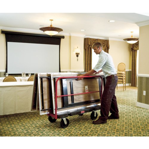 Rubbermaid Commercial Sheet & Panel Truck, 2000-Pound Capacity, for Warehouse/Garage/Cleaning/Manufacturing