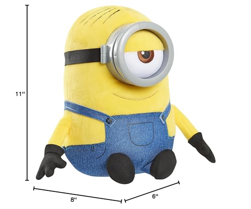 Just Play Illumination's Minions: The Rise of Gru Laugh & Giggle Kevin Plush, Kids Toys for Ages 3 Up