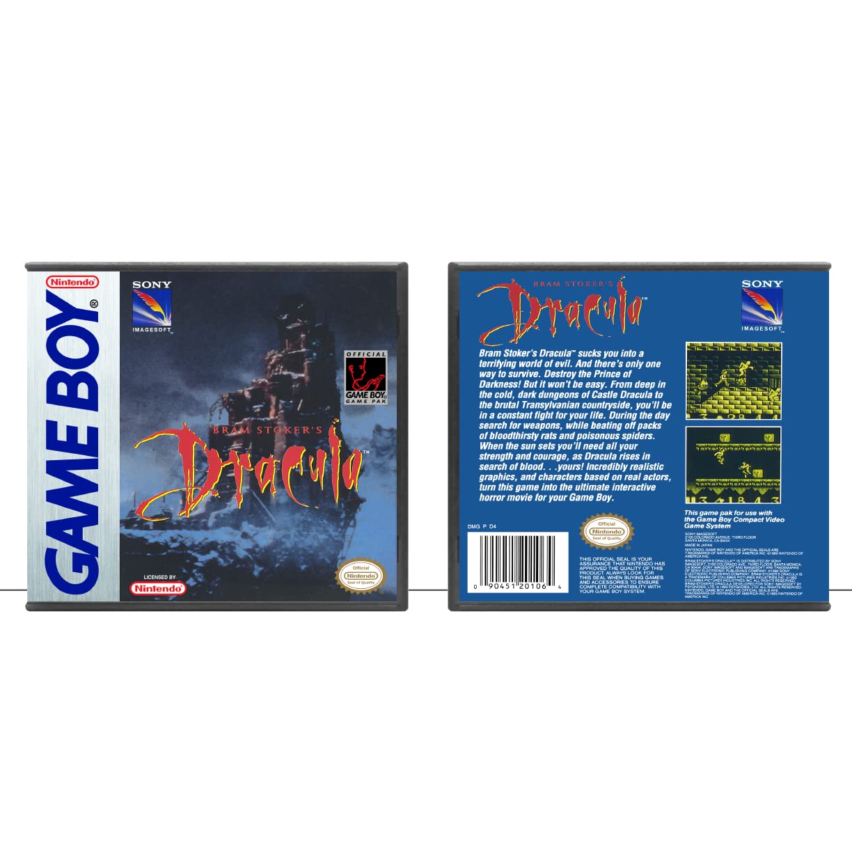 Bram Stoker's Dacula | (GB) Game Boy - Game Case Only - No Game