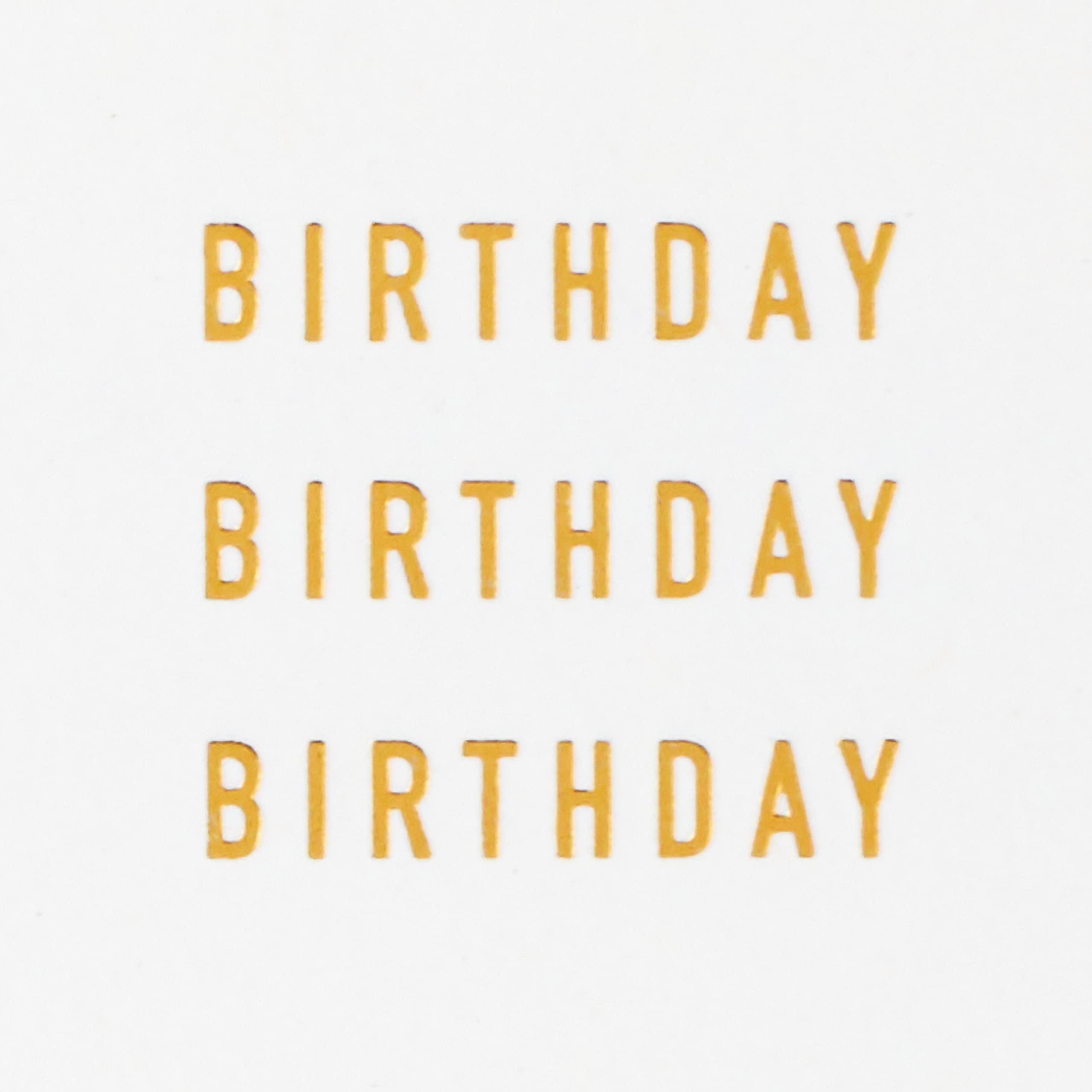 Hallmark Signature Birthday Card (Happy Happy Happy)