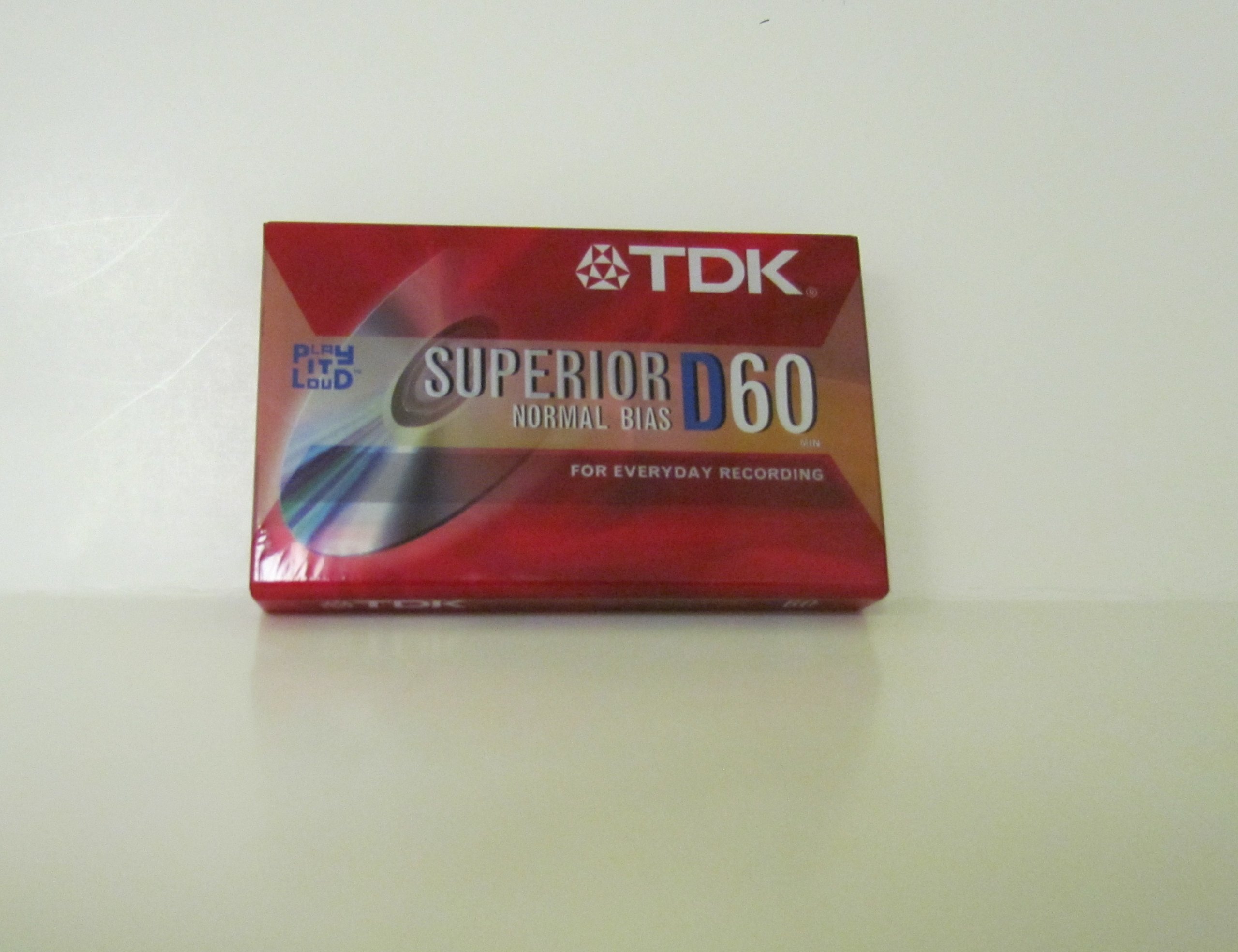 TDK D-60 Voice Grade Audio Cassette Tapes (2) 10pks or 20 Tapes Total