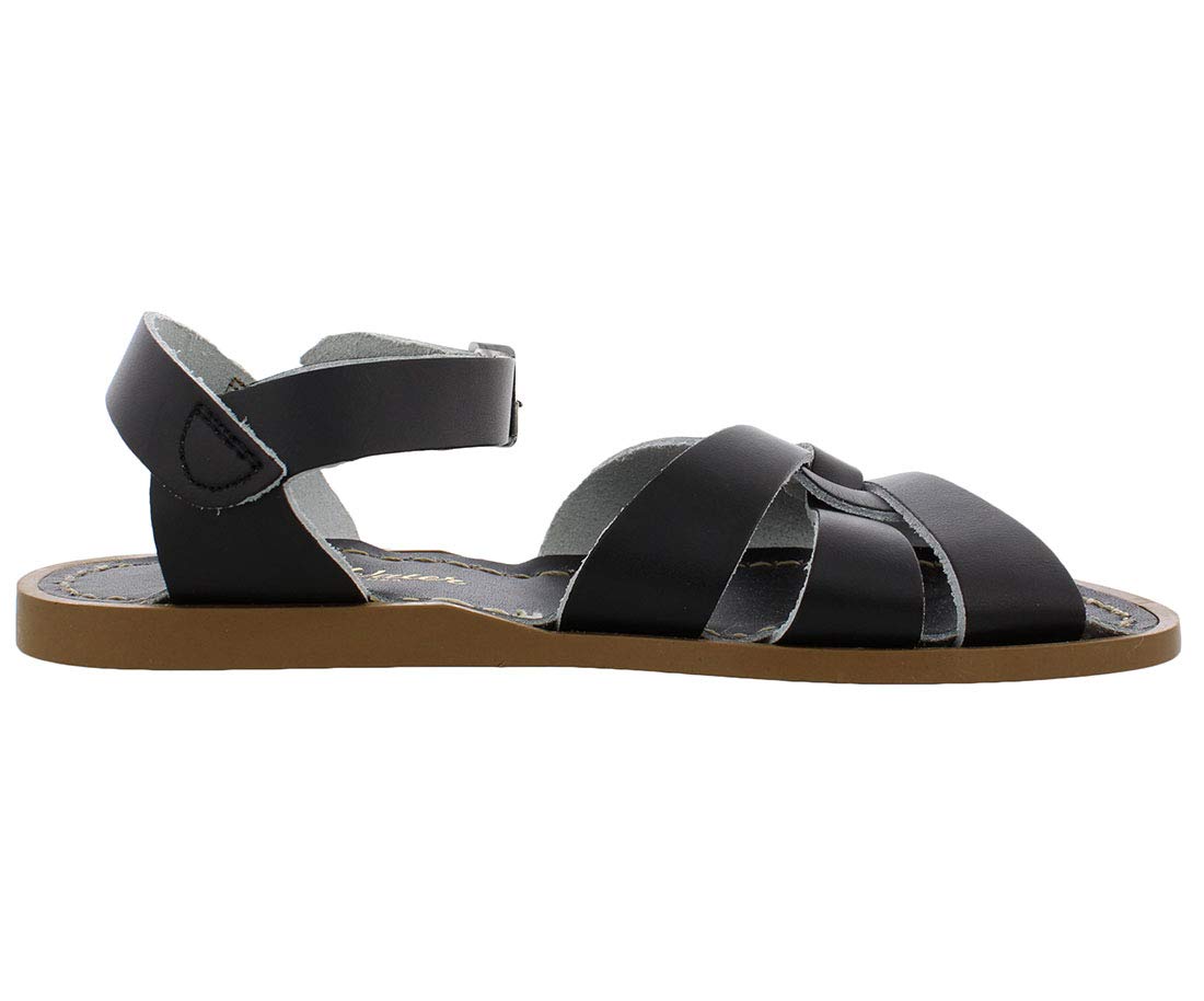 Salt Water Sandals by Hoy Shoe Original Sandal (Toddler/Little Kid/Big Kid/Women's), Black, 10 M US Toddler
