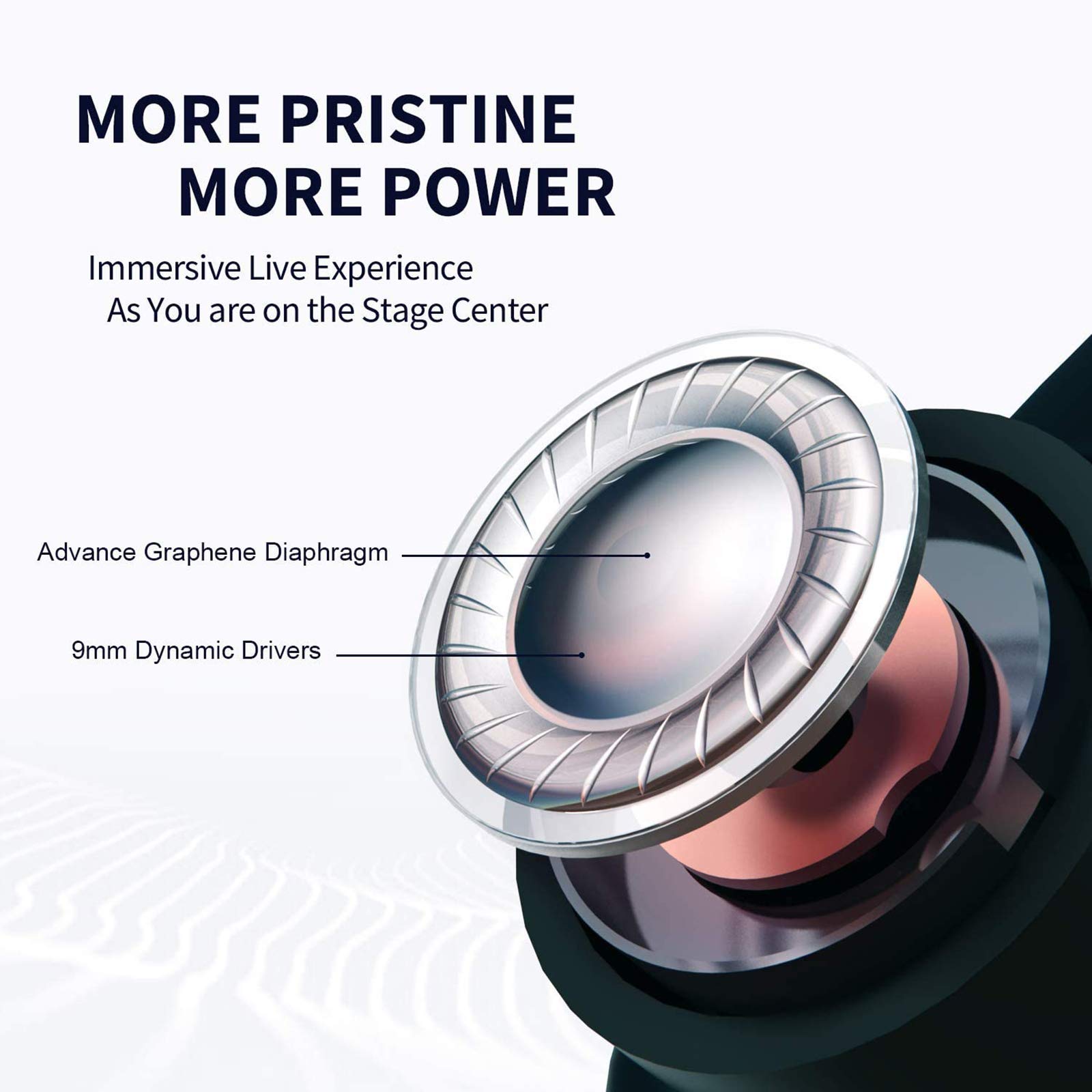 ASIMOM True Wireless Earbuds, Bluetooth V5.0, TWS Bluetooth Earphones, Auto-Pair Wireless Headphones with High Definition Mic, Stereo Sound, Smart Touch, 30 Hours Playtime