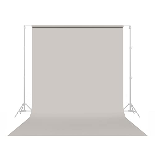 Savage Seamless Paper Photography Backdrop - Color #57 Gray Tint, Size 107 Inches Wide x 36 Feet Long, Backdrop for YouTube Videos, Streaming, Interviews and Portraits - Made in USA