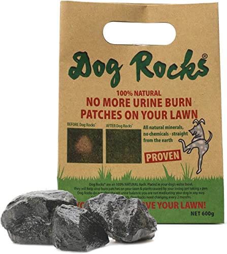 Dog Rocks - Prevent Grass Burn Spots by Urine - Save Your Lawn from Yellow Marks - 600g