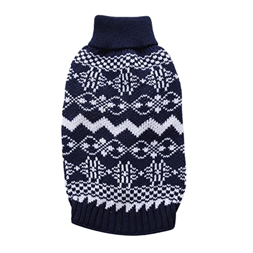 Cute Puppy Outfits for Girls Pet Sweater Christmas Feet Dog Two Pattern Snowflake Pet Clothes Small Boy Dog Clothes