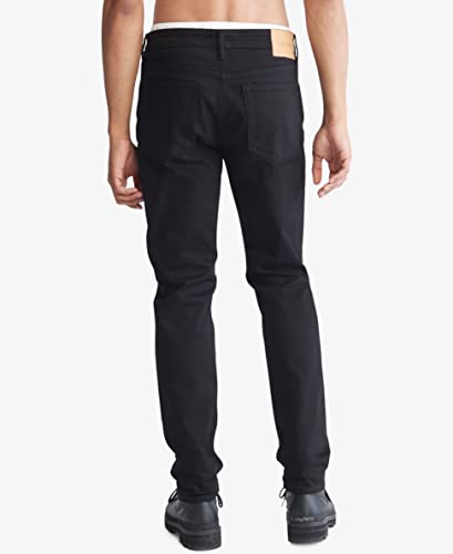 Calvin Klein Men's Slim Fit Jeans, Forever Black, 30W x 30L