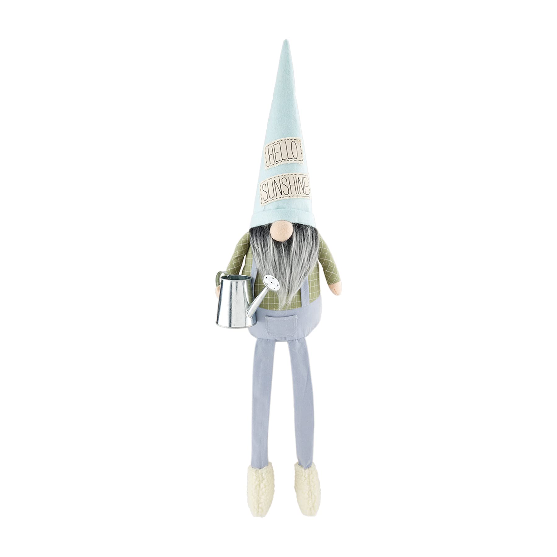Mud Pie Garden Deluxe Dangle Gnome, 27" x 8", Large