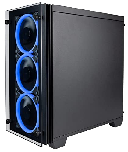 Empowered PC Stratos Micro Gaming Desktop - NVIDIA GeForce RTX 4090, Intel 24-Core i9-13900KF Processor, 64GB DDR5 RAM, 2TB NVMe SSD + 6TB HDD, WiFi, Windows 11 - Liquid Cooled RGB Gamer Computer