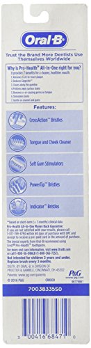 Oral B CrossAction Pro-Health Toothbrush, Medium, 2 Count (Pack of 1)