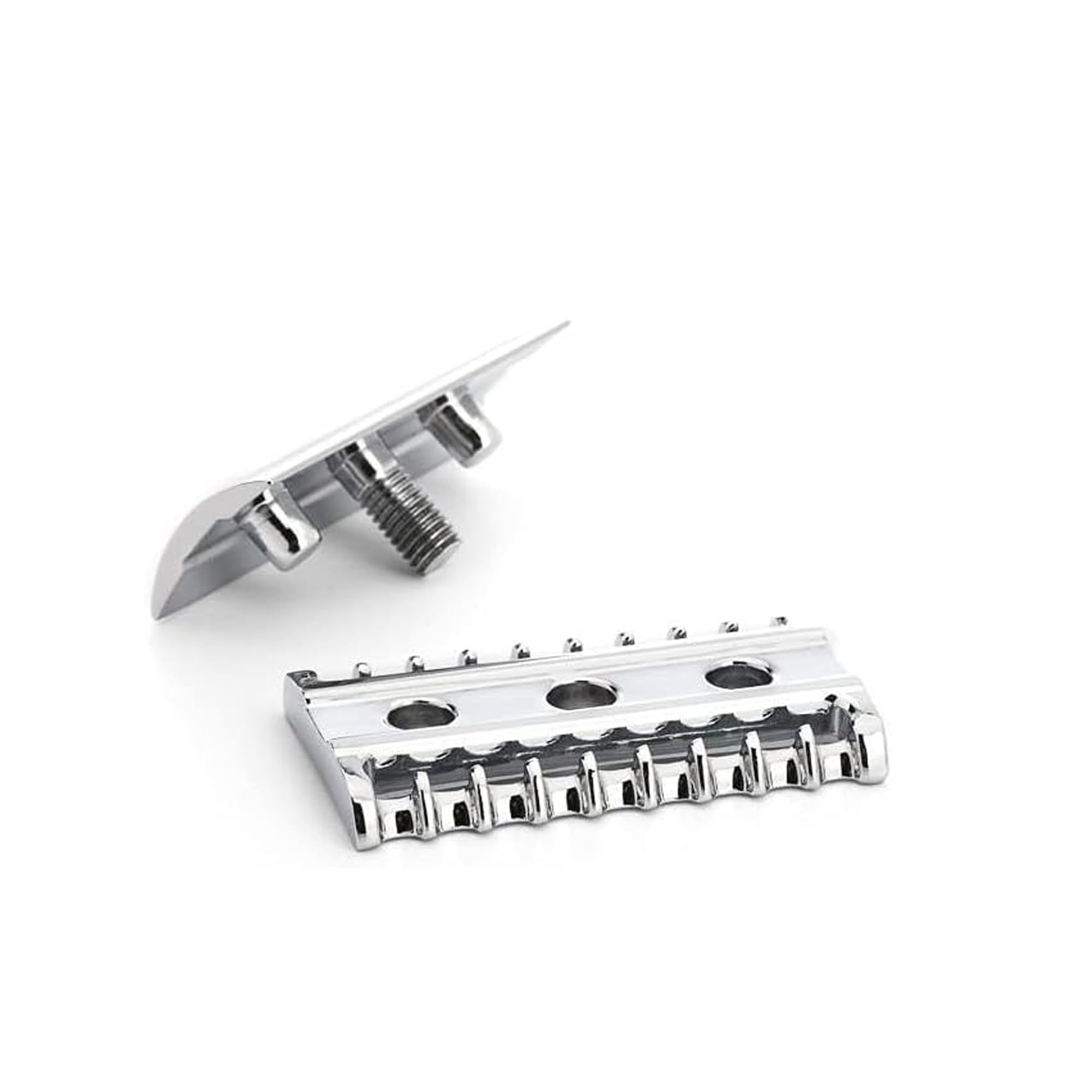 MÜHLE Grande R41 Double Edge Safety Razor (Open Comb) | Perfect for Everyday Use | Barbershop Quality Close Smooth Shave | Luxury Razor for Men