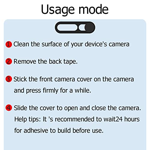 Camera Cover Protector, Camera Lens Cover Compatible with iPhone 14Pro/14Pro Max,Camera Lens Protector Protect Privacy and Security(2PCS,Black)