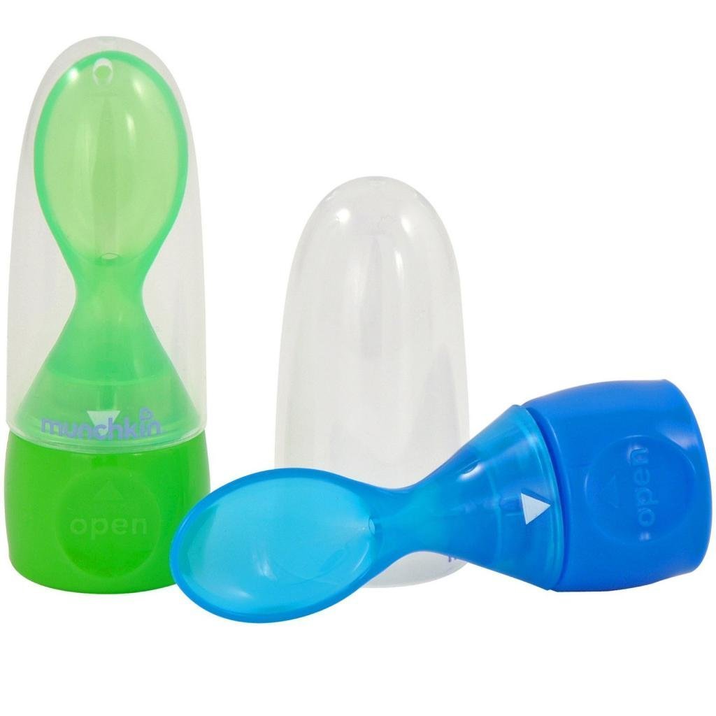 Munchkin Click Lock Food Pouch Spoon Tips - 1 Pack Of 2 Count