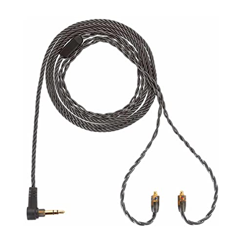 Campfire Audio Super Smoky Litz IEM Cable | MMCX Cable Replacement Headphone Cable | 3.5mm TRS Connector