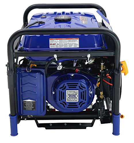 Ford, 11050W Dual Fuel Portable Switch & Go Technology and Electric Start FG11050PBE-A Generator, 11050 Watts, Blue