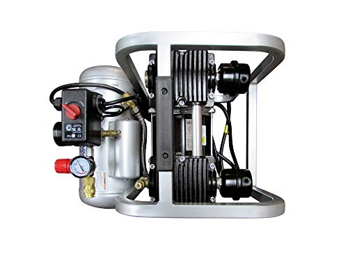 California Air Tools 1620S Ultra Quiet & Oil-Free 2.0 Hp, 1.6 Gal. Steel Tank Air Compressor