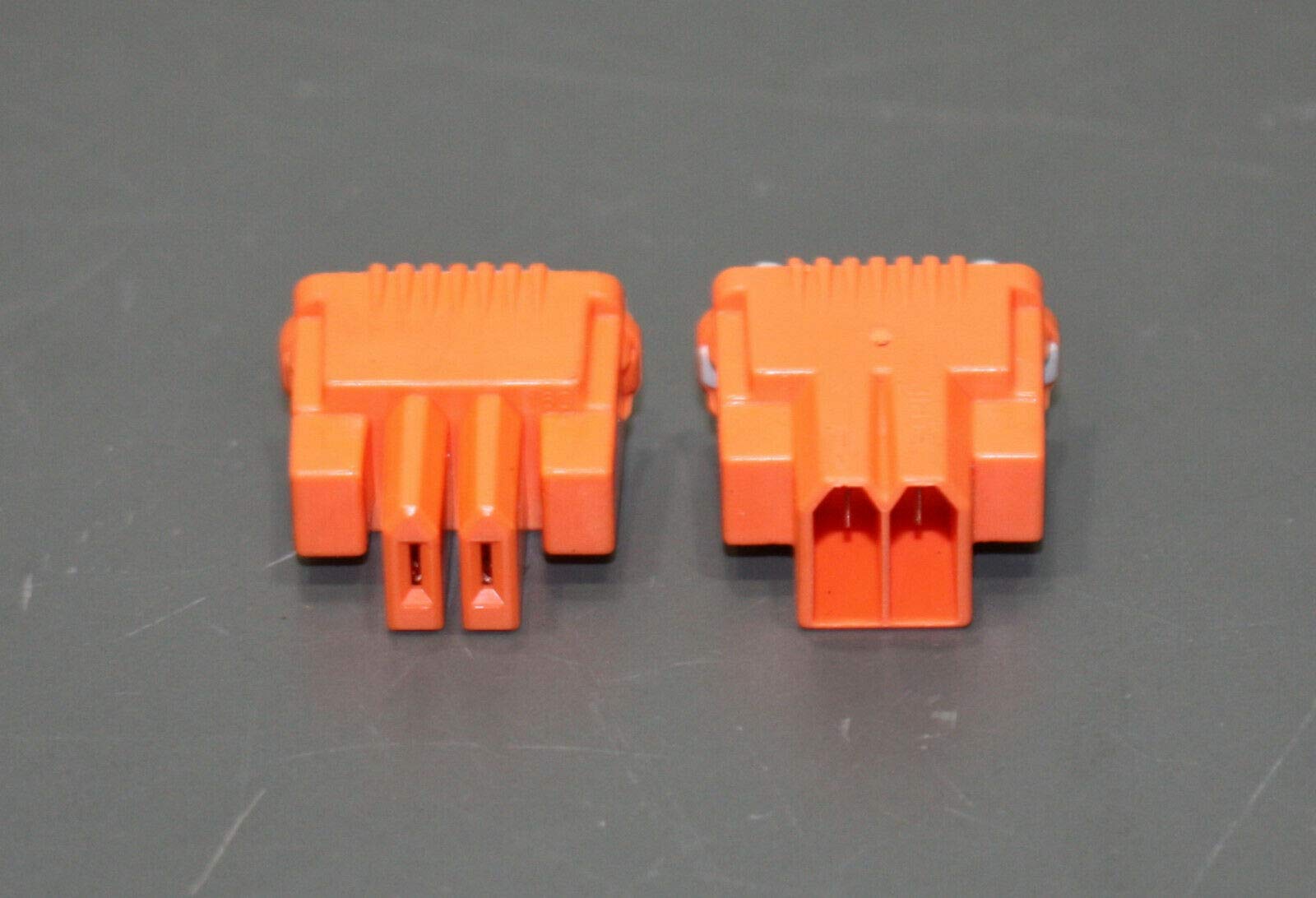 IDEAL Electrical 30-352J 14-12 AWG Luminaire Disconnect, 2-Wire, 6 Amp/600V Max, Orange, Screw Terminal, Screw Connector, Nylon