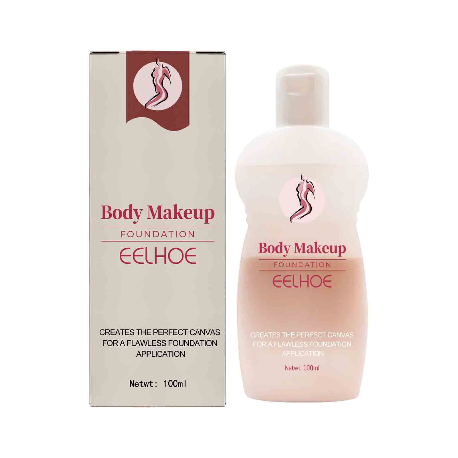 BodyBlendz Body Makeup Waterproof Foundation, Leg And Body Makeup Waterproof Foundation Covers Up Scar Blemishes Spots, Foundation With High Coverage, Long-Lasting, Evens Skin Tone (1PC)