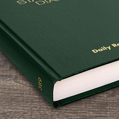 AT-A-GLANCE Standard Diary Undated Daily Reminder, 6 x 8.75 x 1-Inches, Green (SDU389-03)