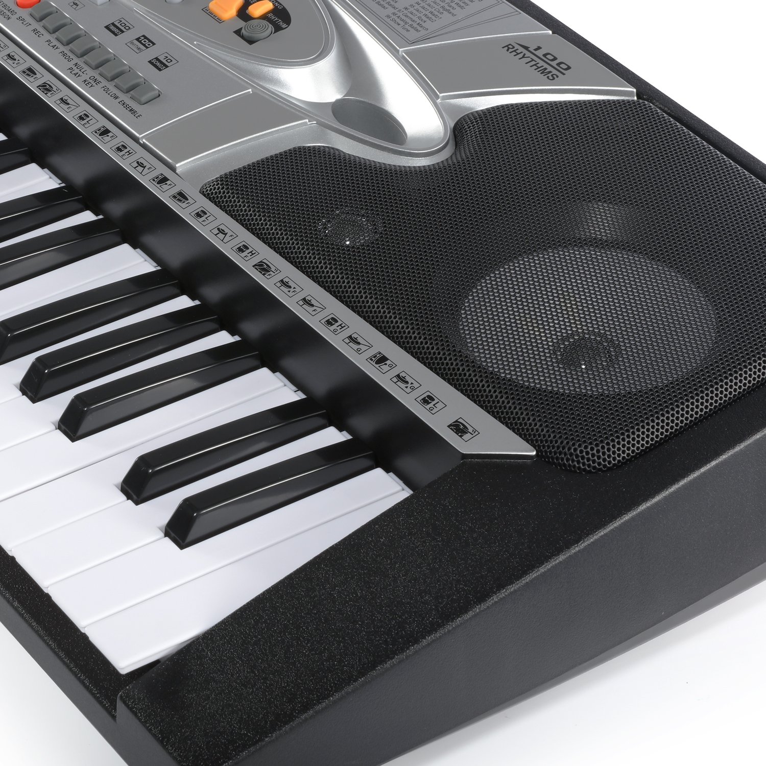 Joy LCD Screen 54-Key Portable Electronic Keyboard for Beginners with Power Supply