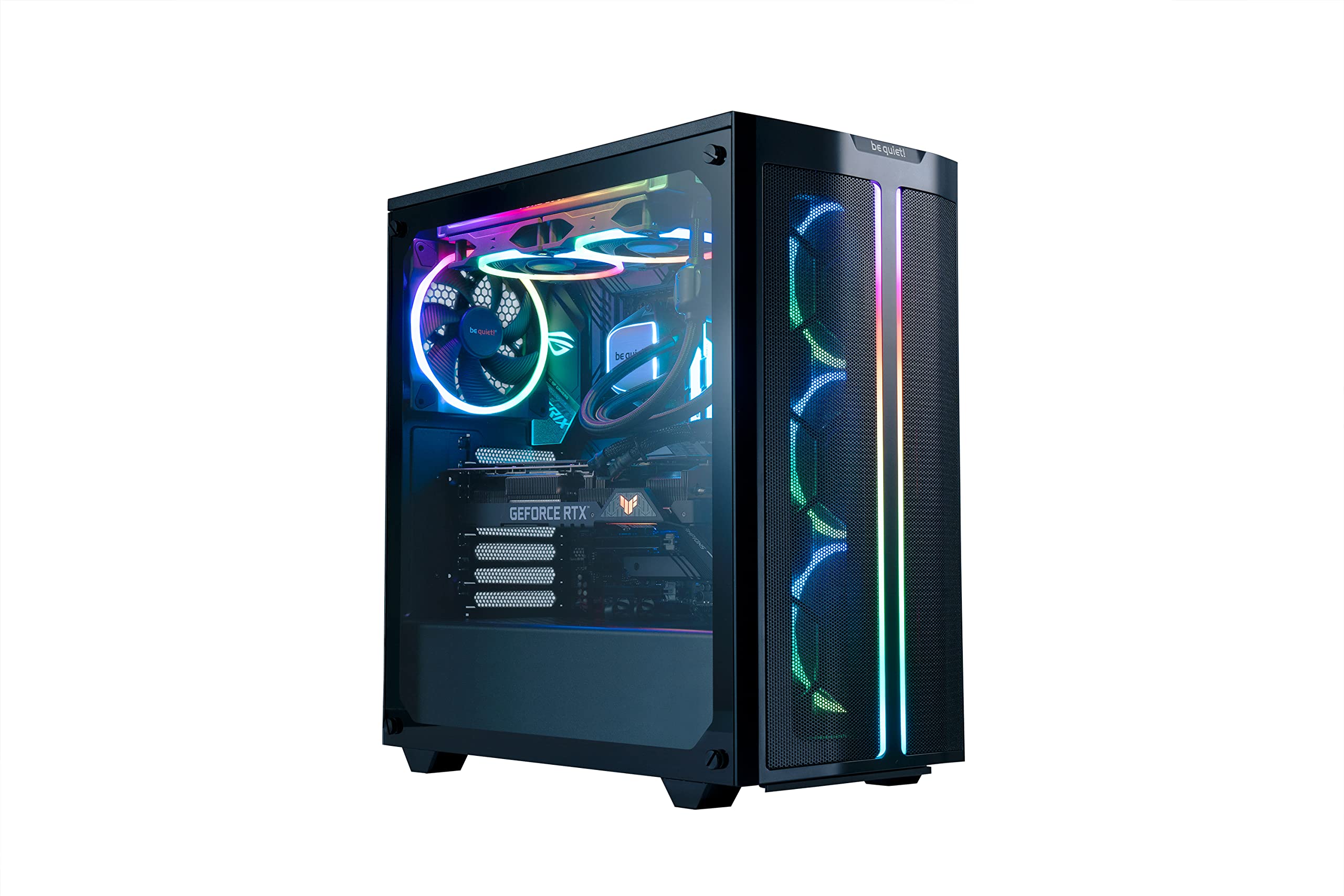 be quiet! Light Wings 140mm PWM Premium Low Noise ARGB Cooling Fan | 4-Pin | Black | BL074