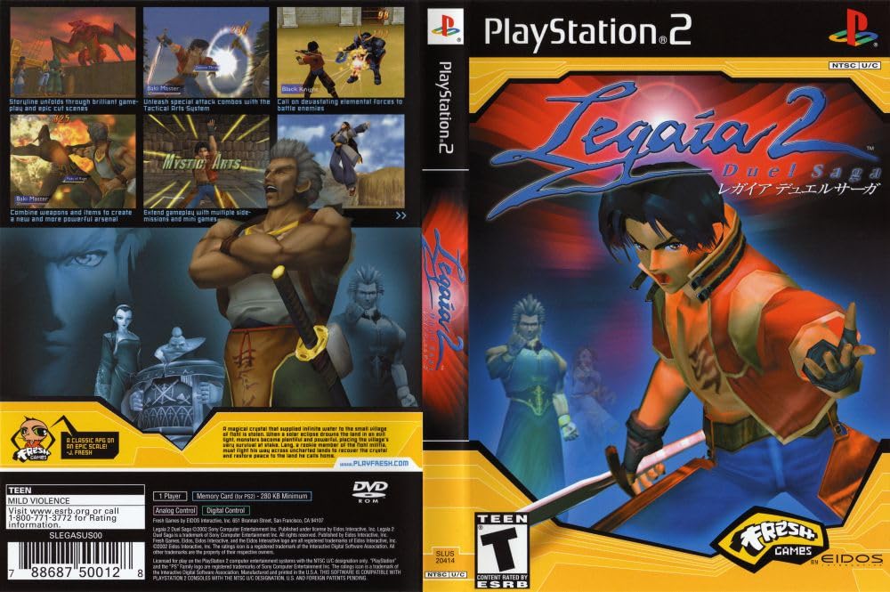 Legaia 2: Duel Saga - Playstation 2 (Renewed)
