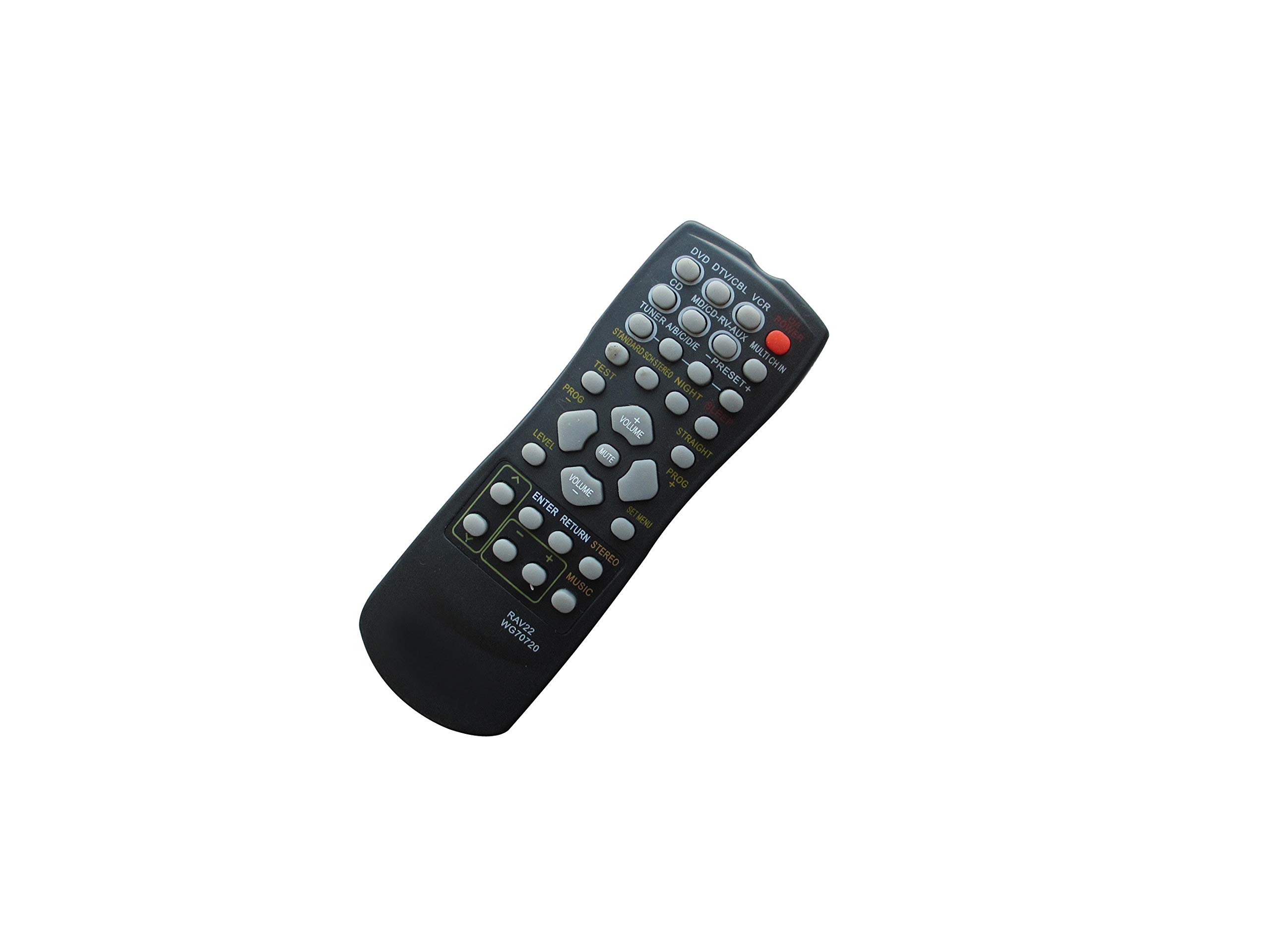 HCDZ Remote Replacement Control for Yamaha RAV203 V4731700 HTR-5230 HTR-5240 HTR-5240RDS RX-V496 RX-V496RDS AV A/V Receiver