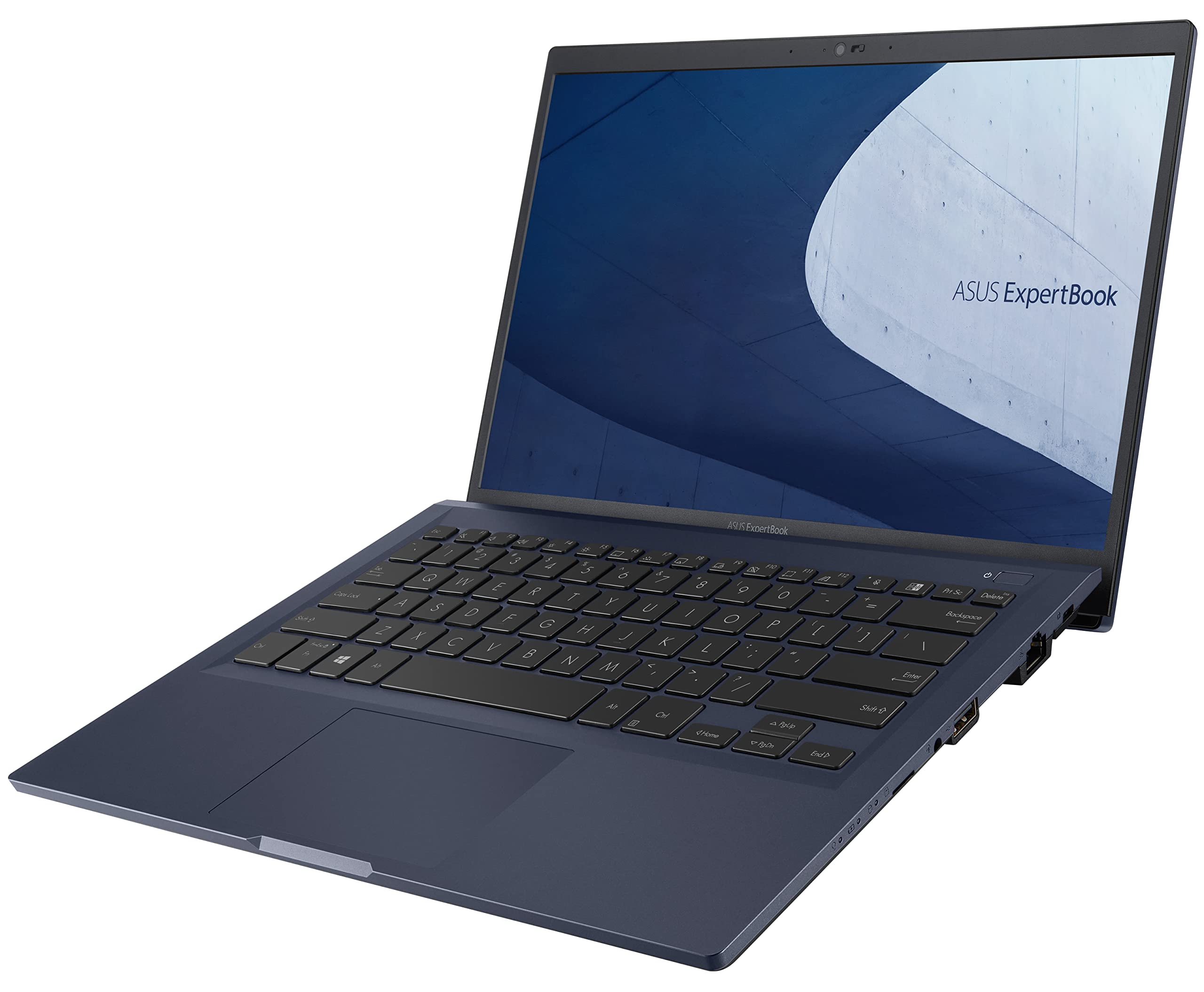 ASUS ExpertBook B1 Business Laptop, 14” FHD, Intel Core i5-1135G7, 512GB SSD, 8GB RAM, Military Grade Durable, AI Noise Cancelling, Webcam Privacy Shield, Win 10 Pro, Star Black, B1400CEA-XH54