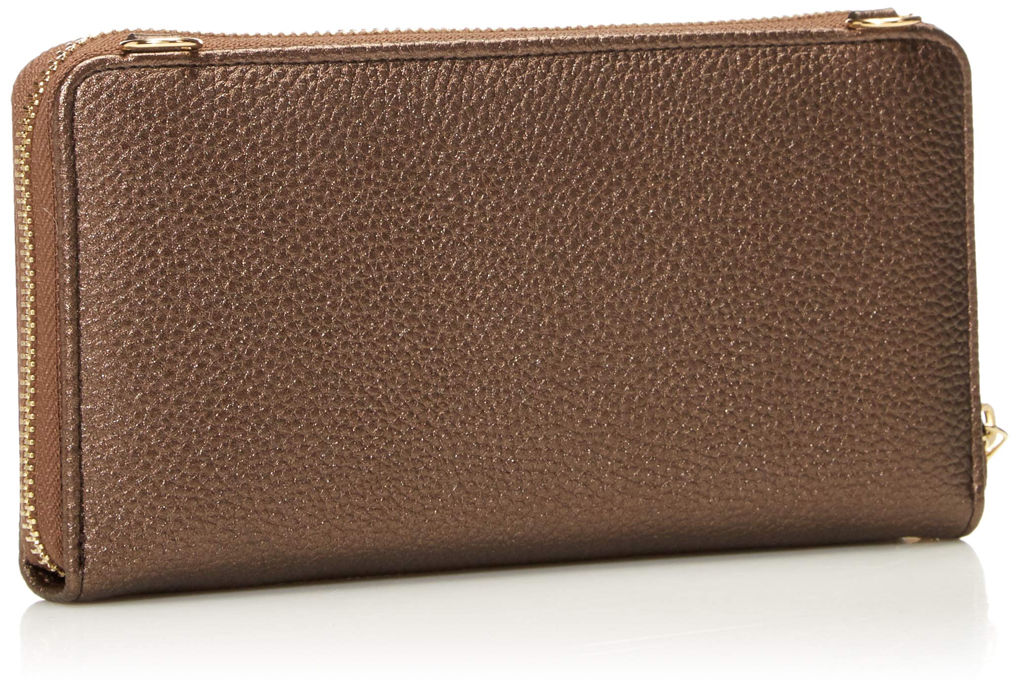 Amazon Essentials Wristlet Wallet with Cell Phone Holder Crossbody Phone bag Women Wallet (Chocolate)