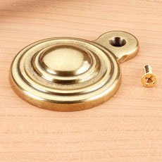 Sheraton-Style Bed Bolt Cover, 1-3/4" Diameter.