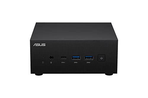 ASUS ExpertCenter PN52 Mini PC System with AMD 6-Core R5-5600H, 8GB DDR4 RAM, M.2 PCIE 256GB SSD, WiFi 6E, Bluetooth, USB-C, Windows 11 Pro