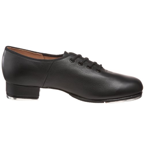 Bloch womens Bloch Women's Jazz Tap Full-sole Leather Tap dance shoes, Black, 9.5 US