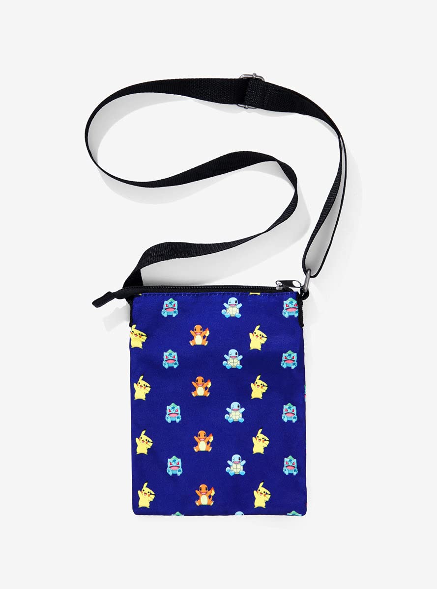 Loungefly Pokemon Starters Passport Crossbody Bag