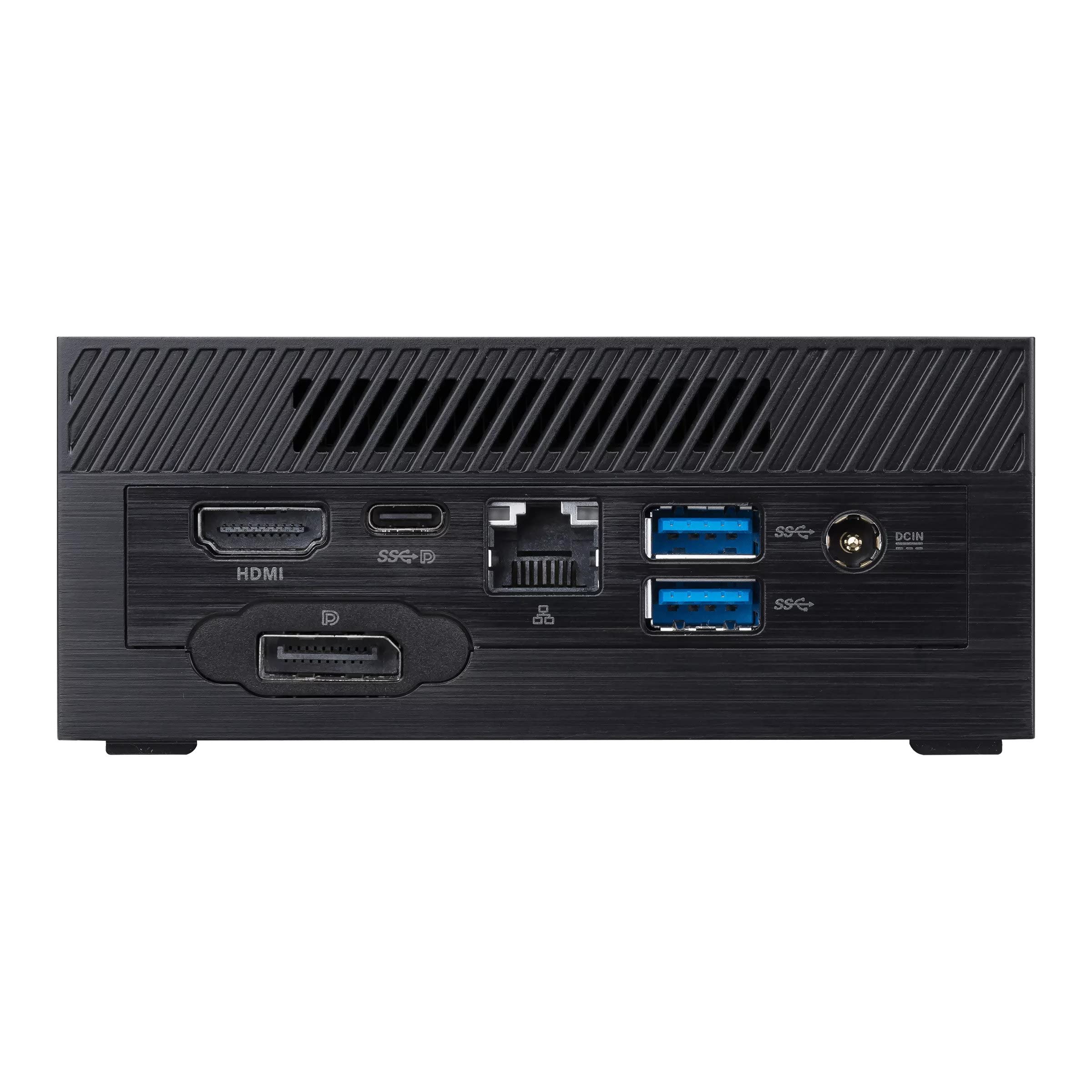 ASUS PN51-S1 Home & Business Mini Desktop (AMD Ryzen 3 5300U 4-Core, 32GB RAM, 1TB PCIe SSD, AMD Radeon, WiFi, Bluetooth, HDMI, USB 3.1, Display Port, Black, Win 10 Pro) with Hub